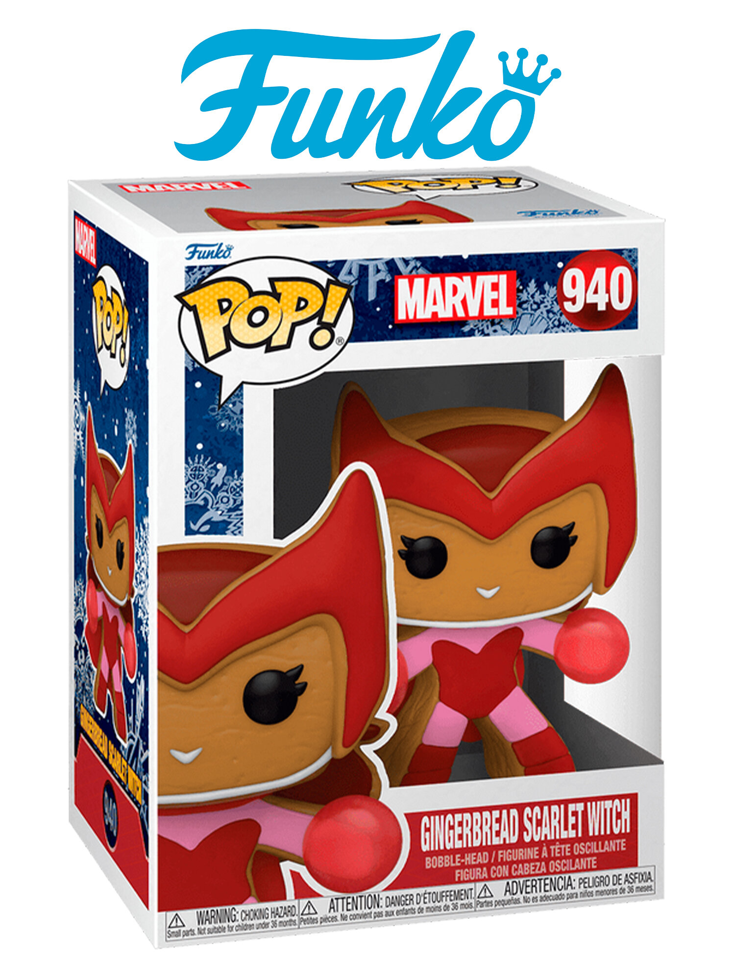 Фигурка Funko POP! Gingerbread Scarlet Witch (940) Marvel