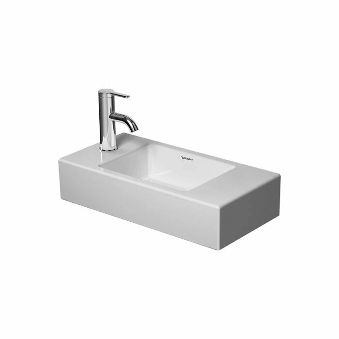 Раковина Duravit Vero Air 0724500009 50х25см, накладная, 1 отв, левая, цвет белый