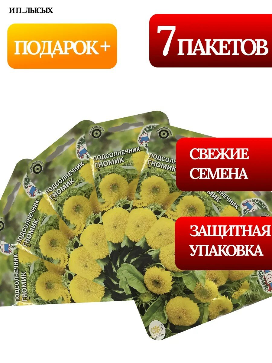 Семена Подсолнечник "Гномик"