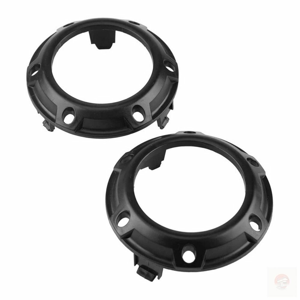 Передние противотуманные фары для Mitsubishi Outlander 2007-2009 с черной рамкой из пластика улучшают видимость
