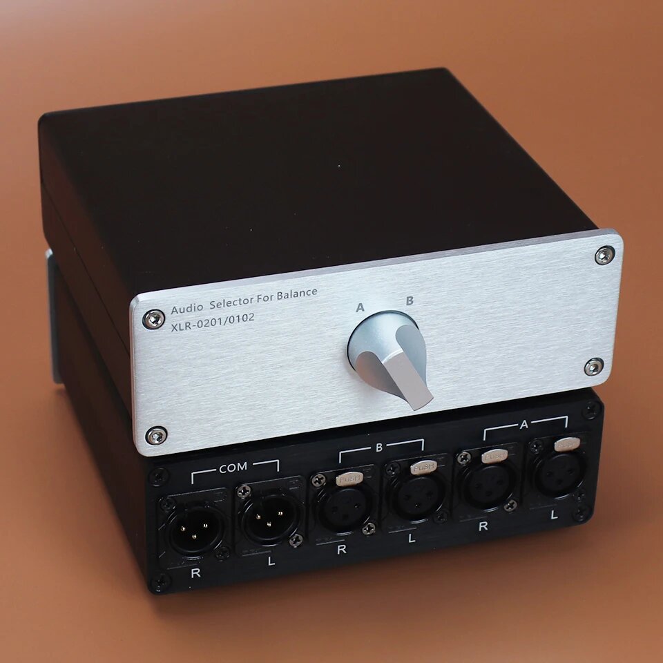 Аудиопереключатель XLR ERISU AUDIO 2 в 1, B