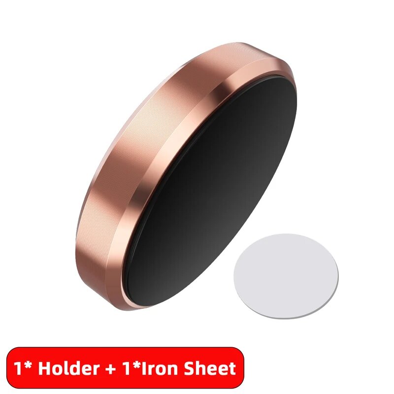 Магнитный держатель для телефона в авто Rose Gold