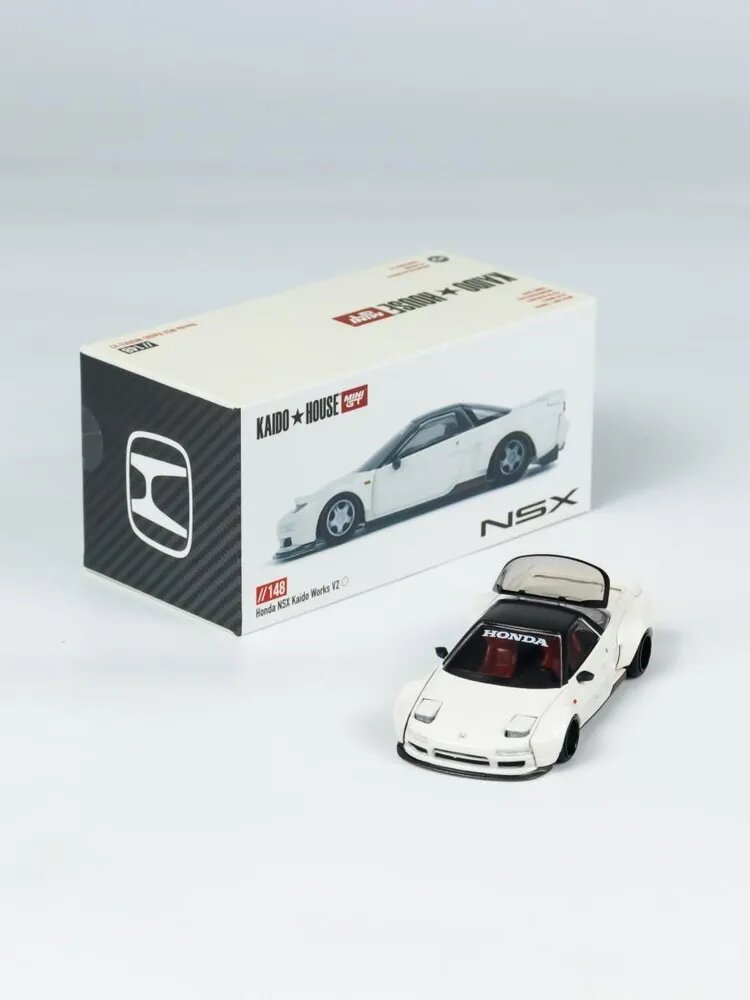 Машинка KAIDO HOUSE MINIGT 1/64 Honda NSX (NA1) Kaido WORKS V2 KHMG148 Die-cast Alloy Car Model Collection Gift