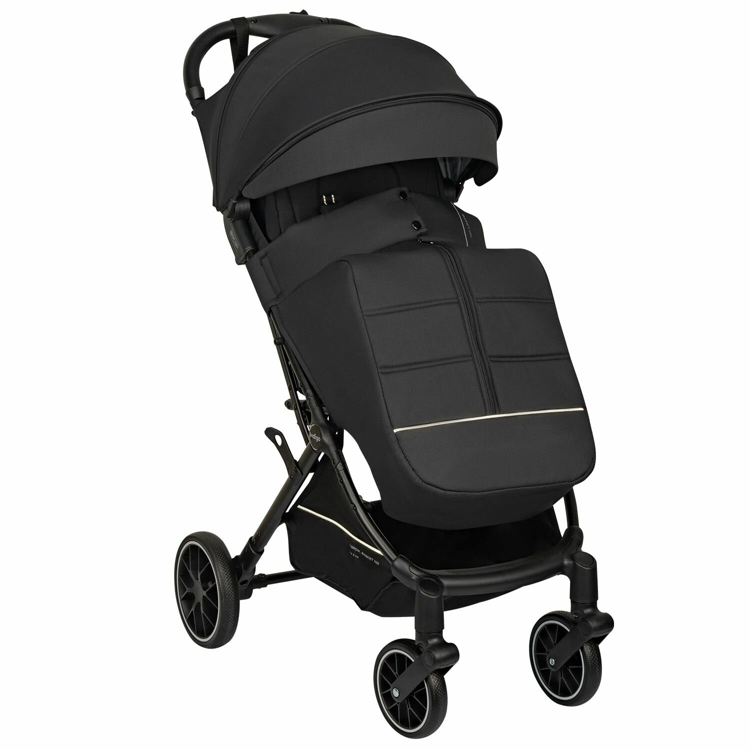 Коляска прогулочная Indigo SKIP чёрный