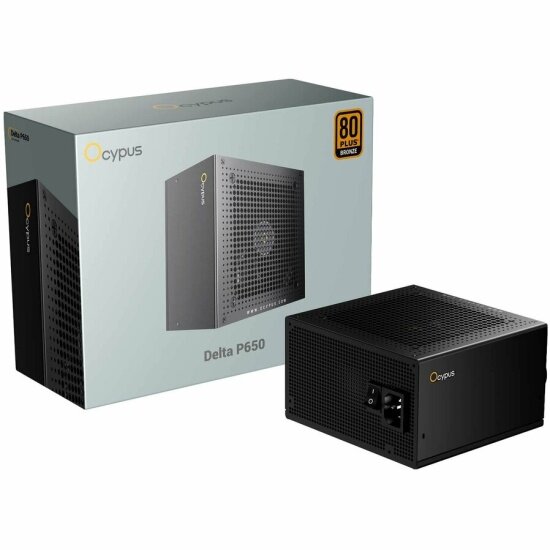 Блок питания Ocypus Delta P650S, 650W, 80+ Bronze, ATX3.1