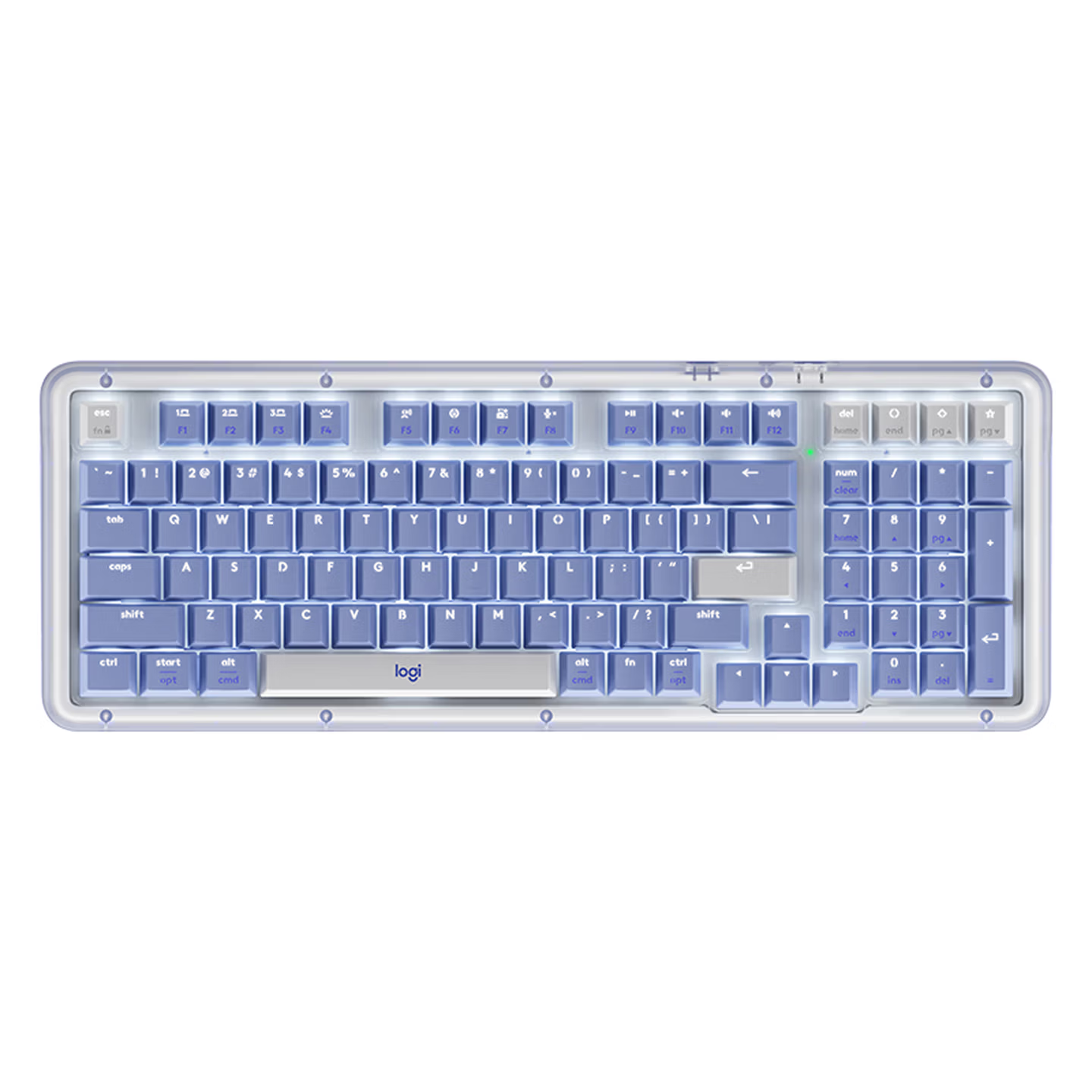 Механическая клавиатура Logitech ALTO KEYS K98M с gasket-конструкцией и горячей заменой свитчей