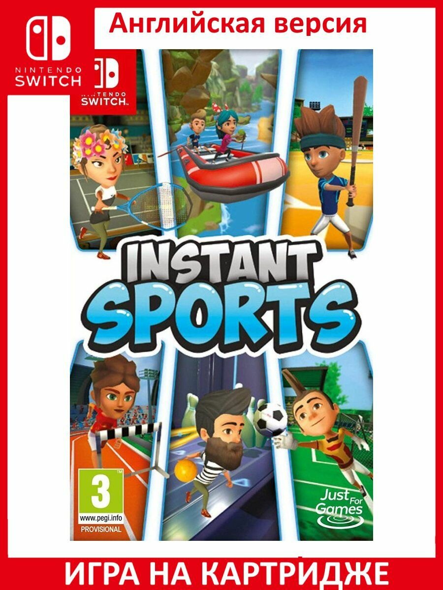 Игра Instant Sports Switch Картридж на Nintendo Switch Английская версия