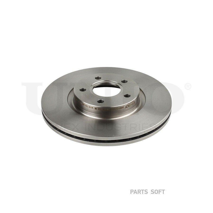 Диск тормозной передний Ford Focus II, III 04-, C-Max I, II 07-, Volvo S40 II 04- UNIO BRD20055