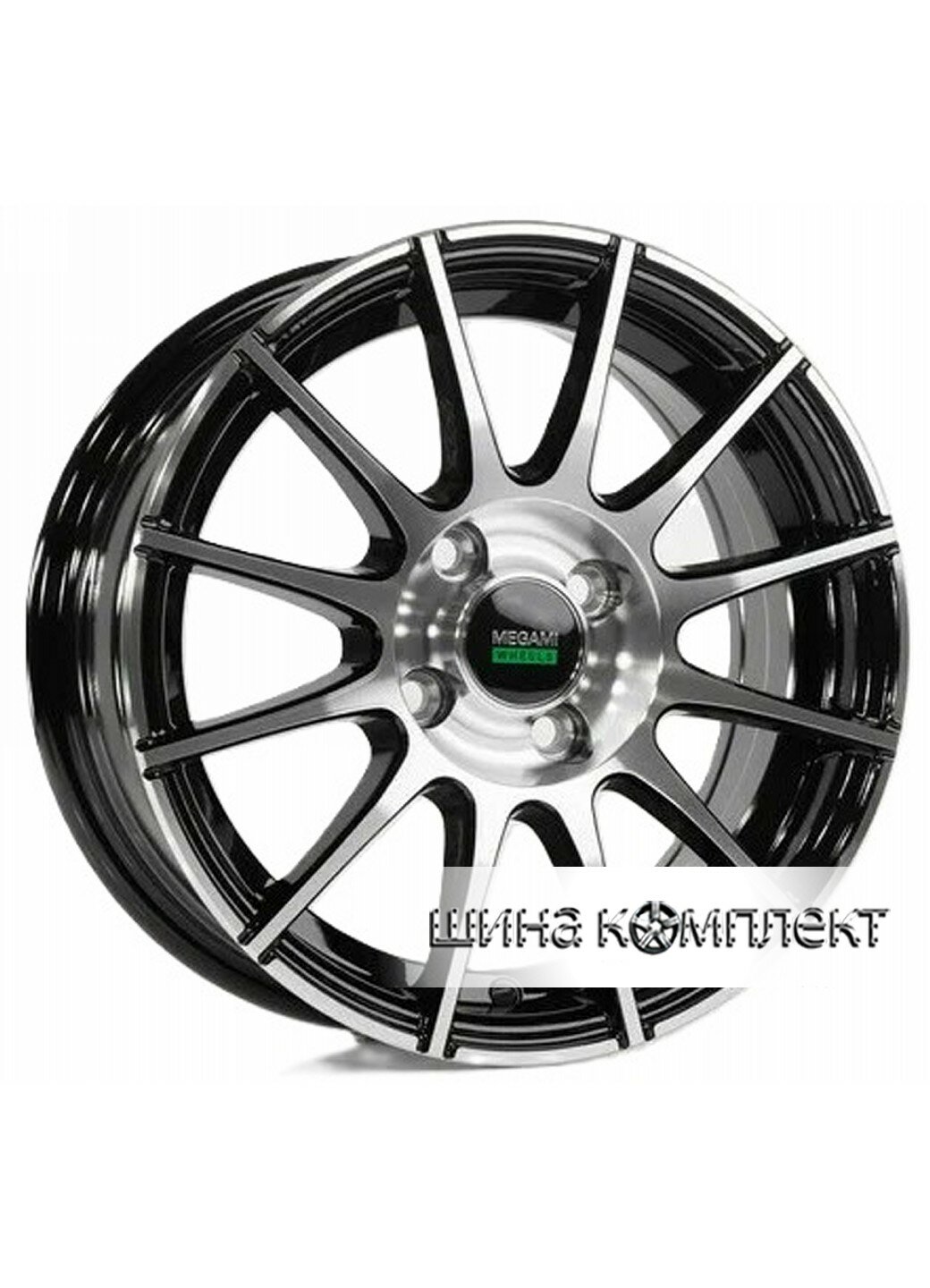 Колесный диск Megami MGM-35 6x15 4x98 ET35 58,6 BKF литой для автомобиля