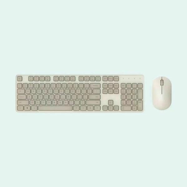 Комплект клавиатура и мышь Xiaomi Mi Wireless Set 2 белый