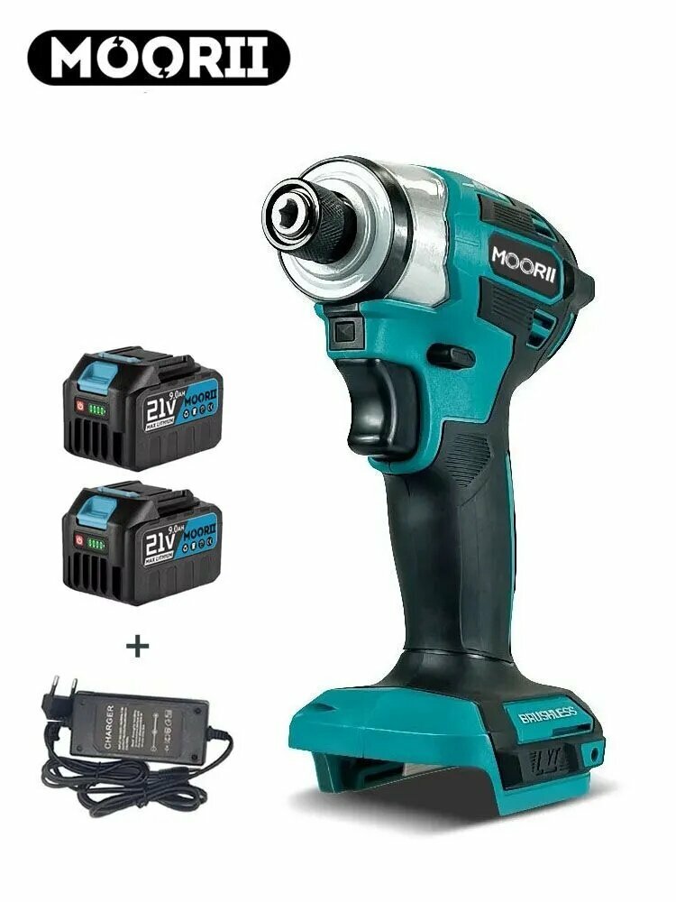 1/4" 600Нм Ударный винтоверт, Действует как гаечный ключ и отвертка