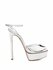 Босоножки Casadei, размер 37,5, Silver