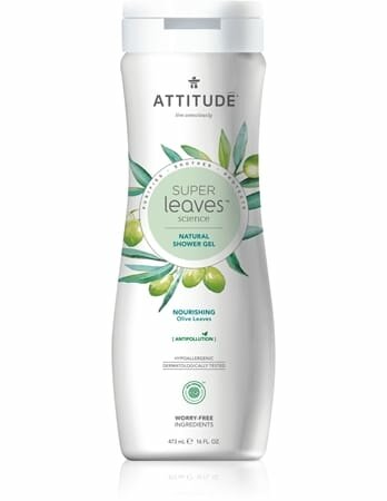Средство для душа Attitude Super Leaves Olive, 473 мл