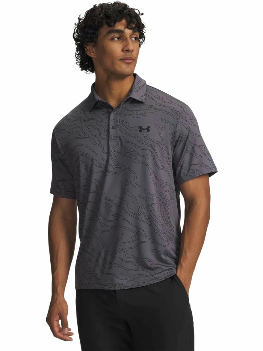 Поло спортивное UA Playoff 3.0 Printed Polo