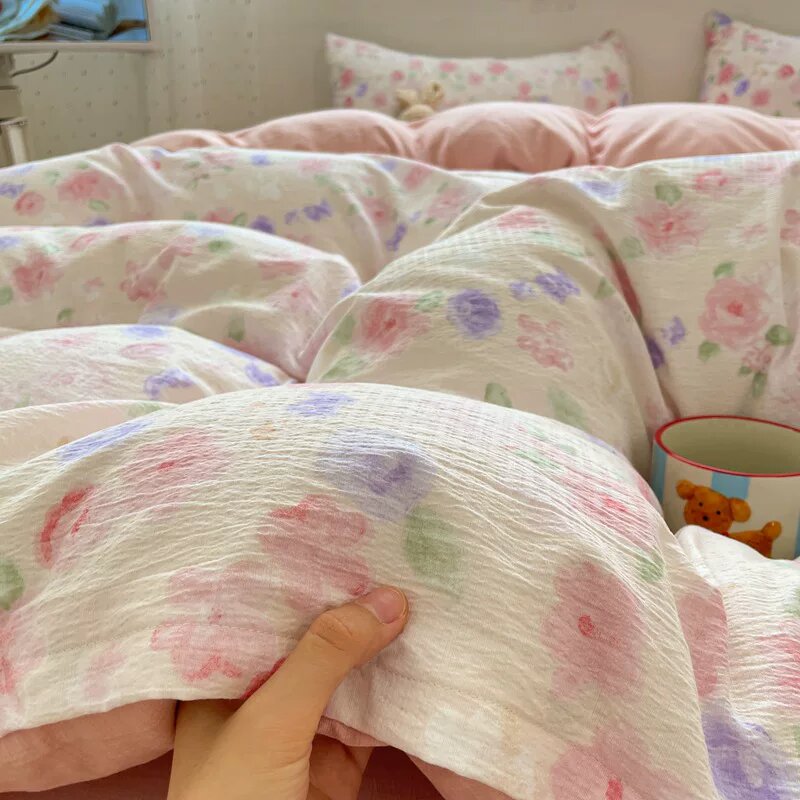 Новый двухслойный марлевый пододеяльник 2025 года, 150x200x230 см, для общежития, односпальный/двуспальный, не из