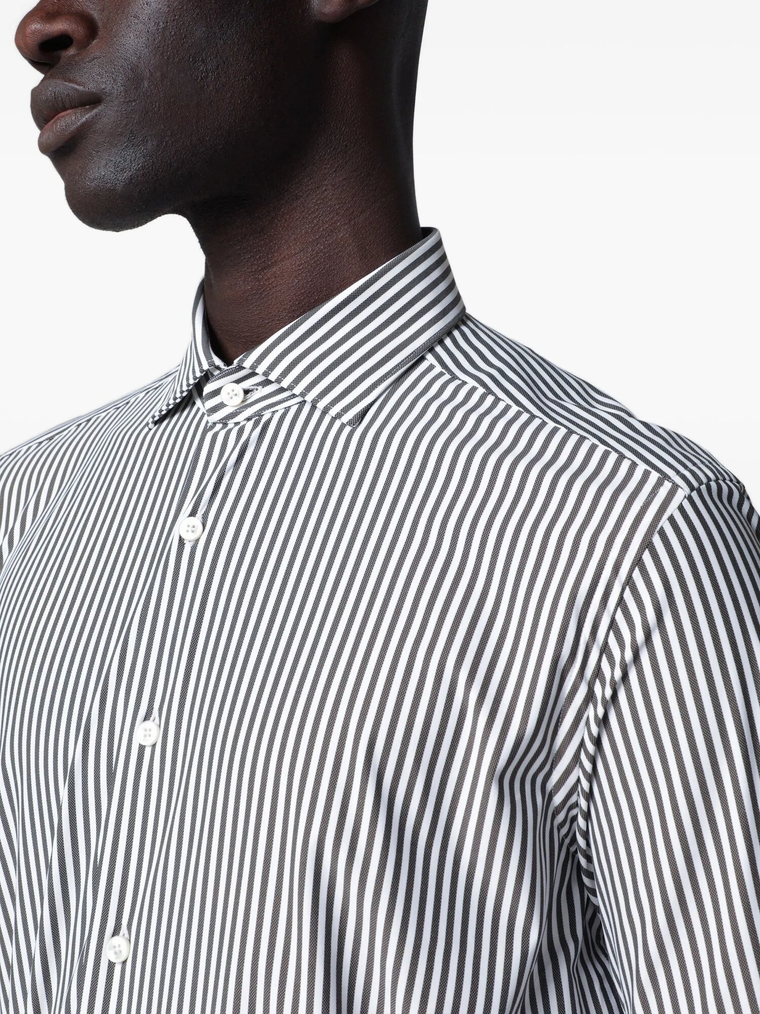 Рубашка XACUS Buttoned striped shirt, размер XL — фото 1