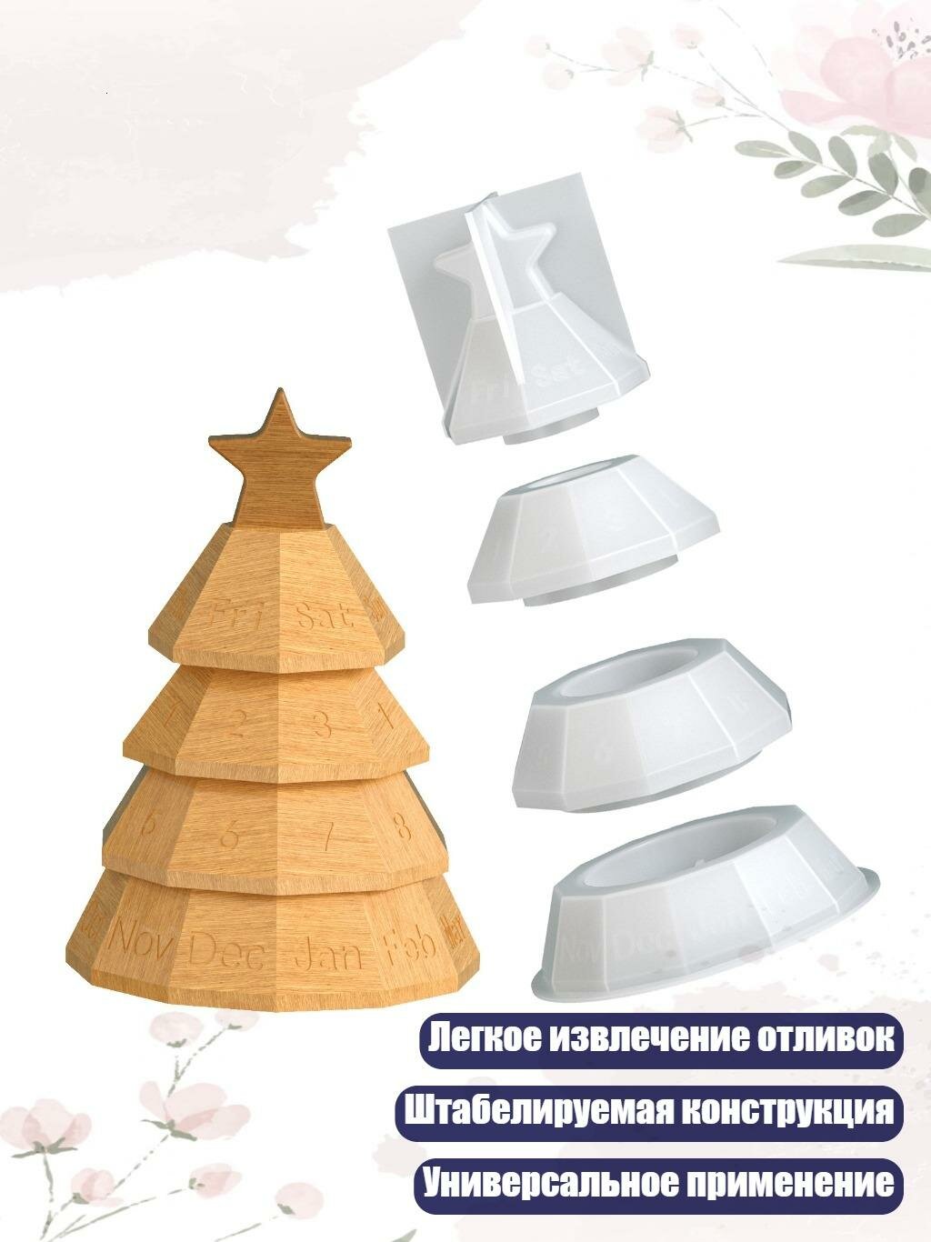Силиконовые формы для хранения и литья