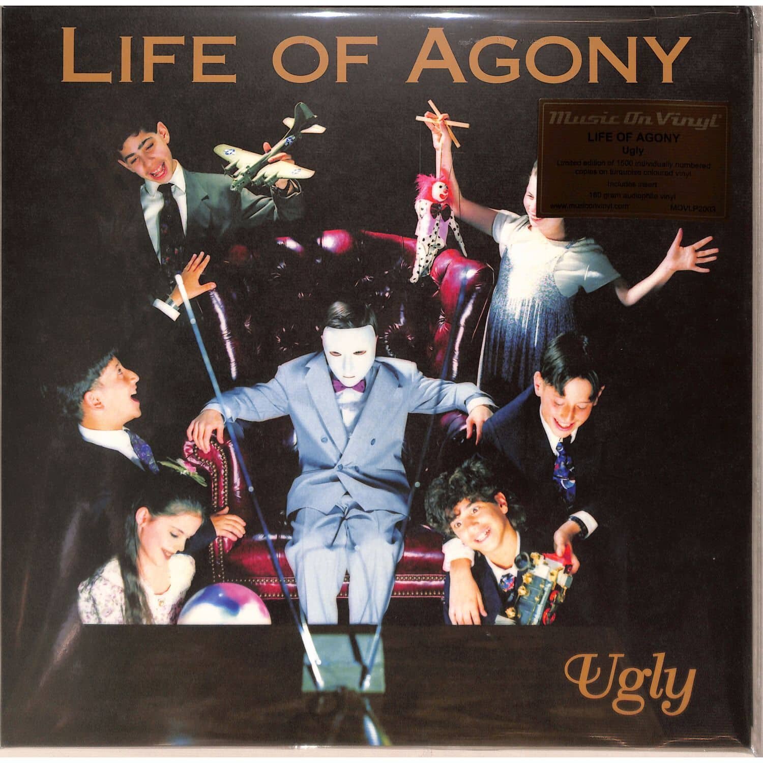 Life Of Agony. Ugly (LP Ltd Turquoise/Reissue/Виниловая пластинка)