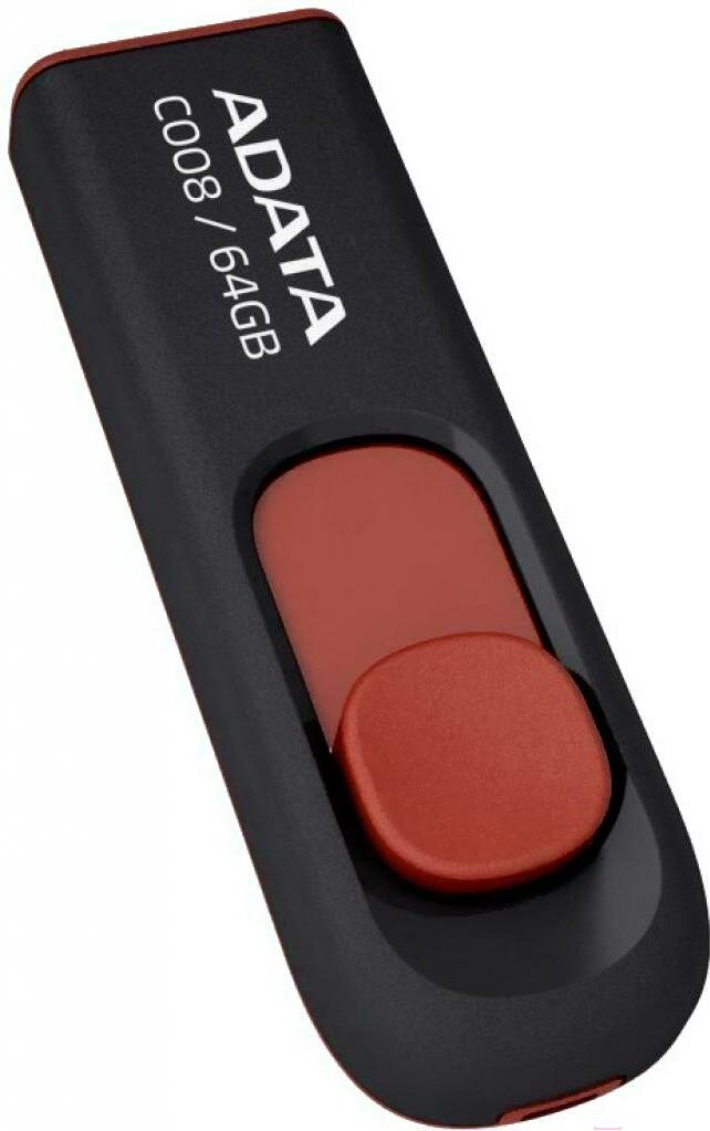 Флешка USB A-Data карта 64GB Classic C008 AC008-64G-RKD