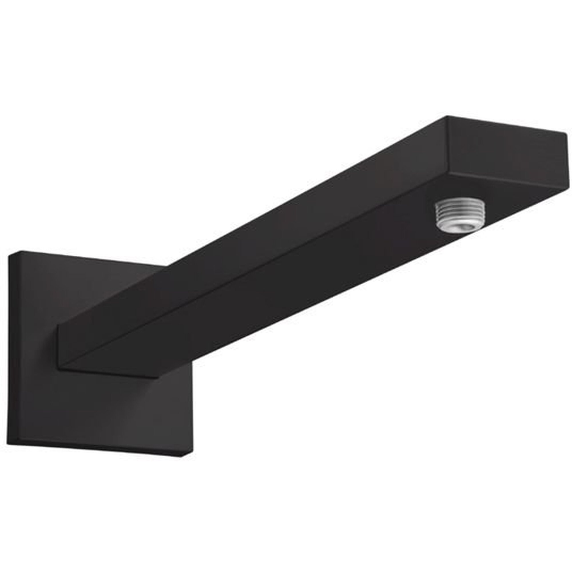 Держатель ручного душа Hansgrohe (Хансгрое) , 38,9 см, цвет: черный матовый 27694670