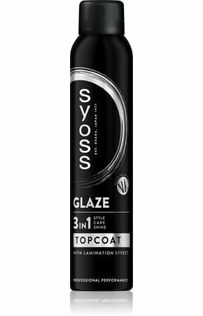 Спрей для ухода за волосами Syoss Intense Glaze Topcoat, 200 ml
