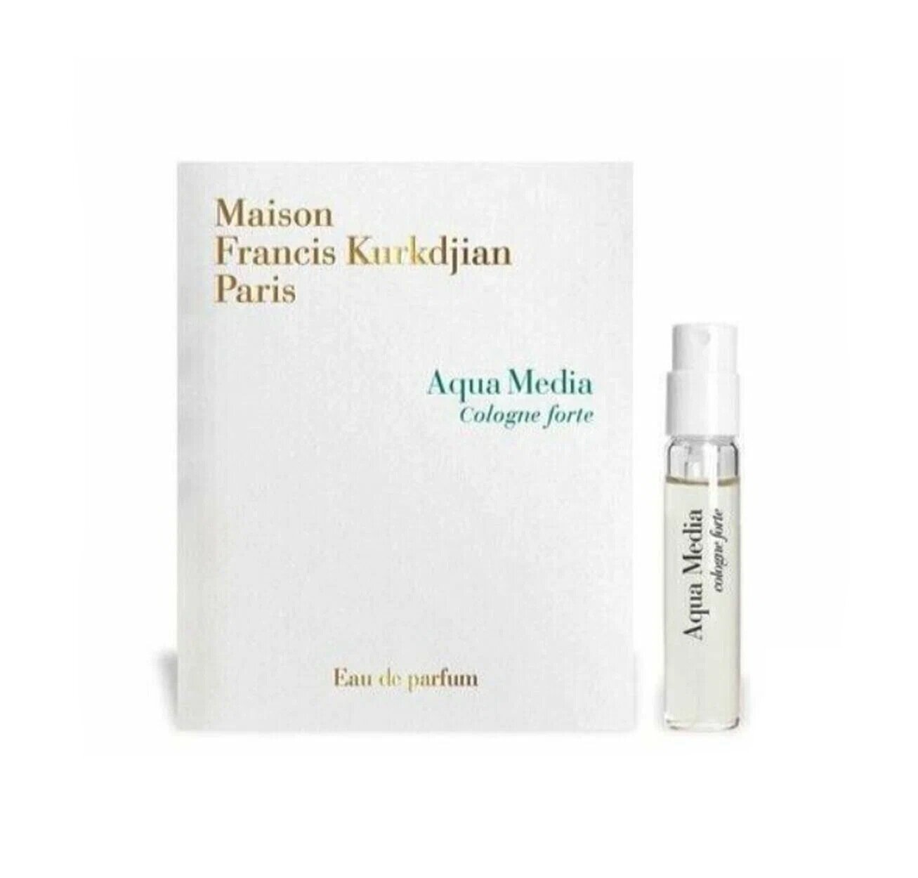 Maison Francis Kurkdjian Aqua Media Cologne Forte 2 мл парфюмерная вода унисекс, цитрусовые, фужерные