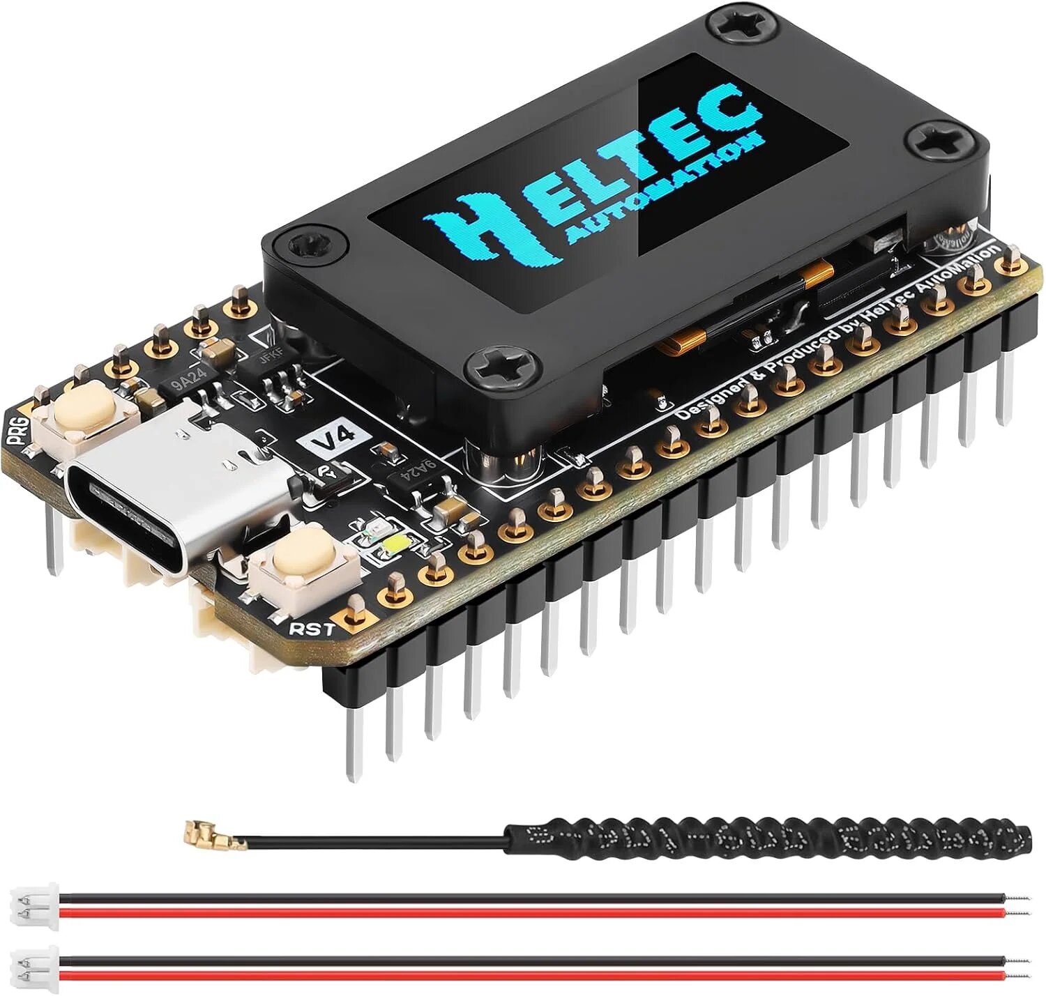 Heltec V4 ESP32 плата разработки с модулем LoRa With Screen