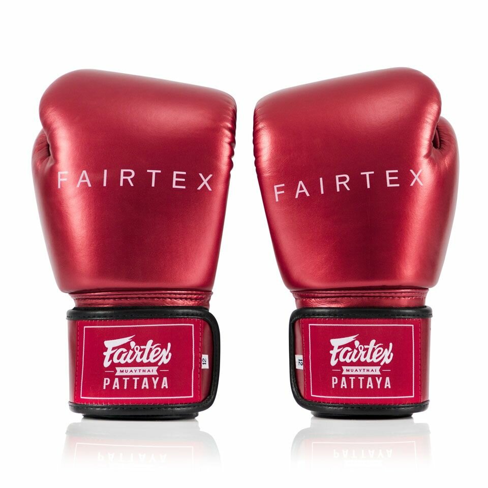 Боксерские перчатки Fairtex BGV22 красный 16 унций