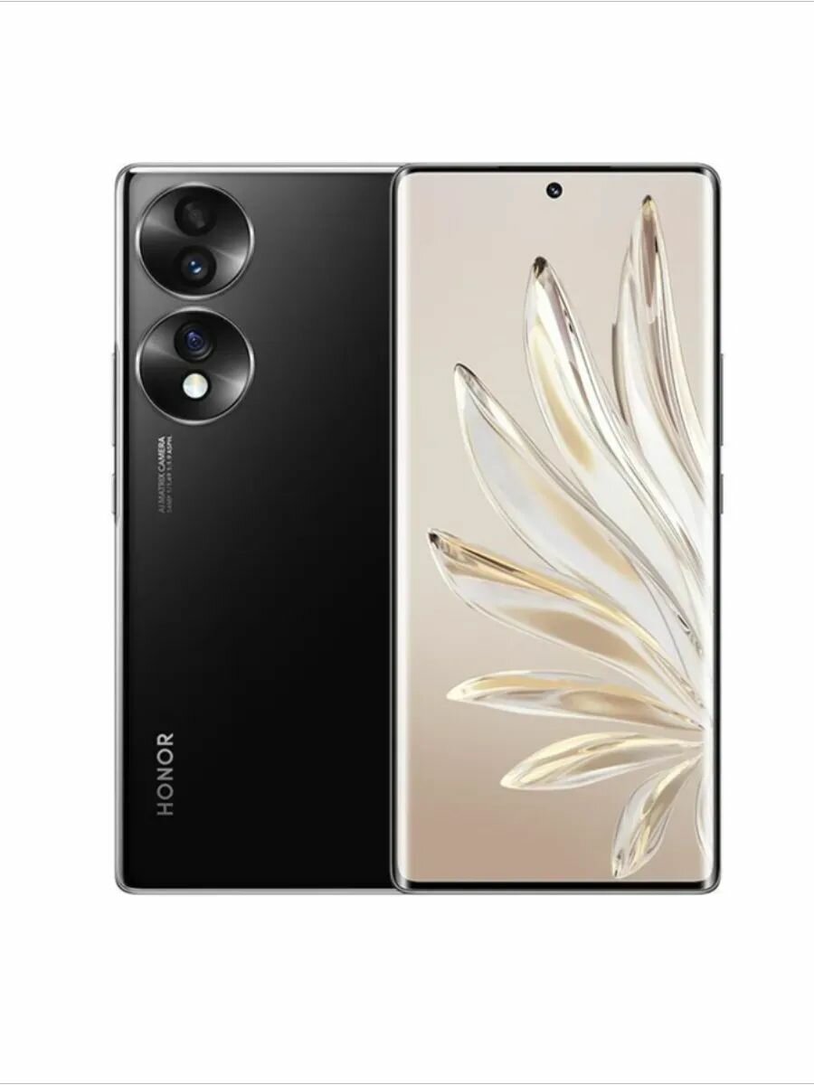 Honor Смартфон HONOR 70 Global 12/256 ГБ, NFC, Nano-SIM, черный