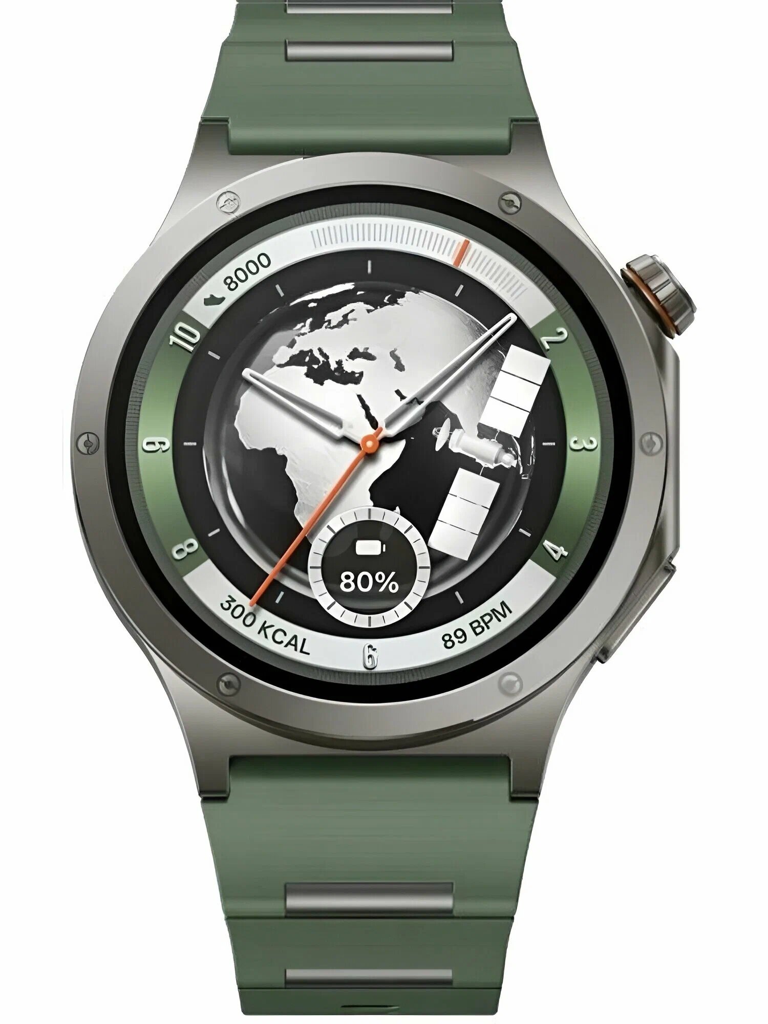 Смарт часы OnePlus Watch 4 47mm (Evergreen Titanium|Зеленый) Регион - EU — фото 1