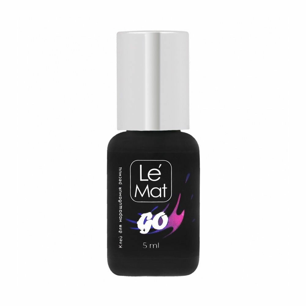 LE MAITRE Клей для наращивания ресниц Go, 5 мл, черный клей для ресниц Le Mat / Ле Мат / Гоу