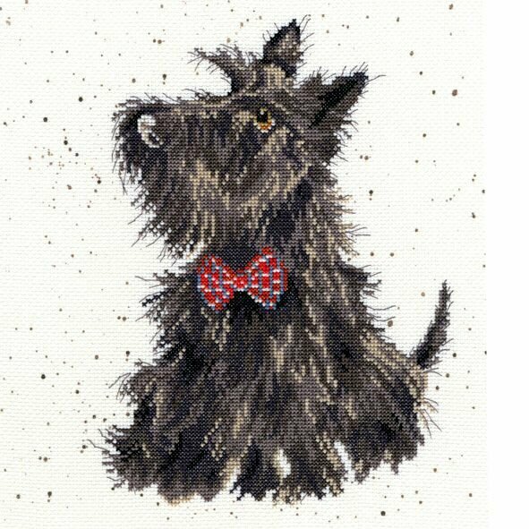 Набор для вышивания Bothy Threads "Scottie", канва, мулине