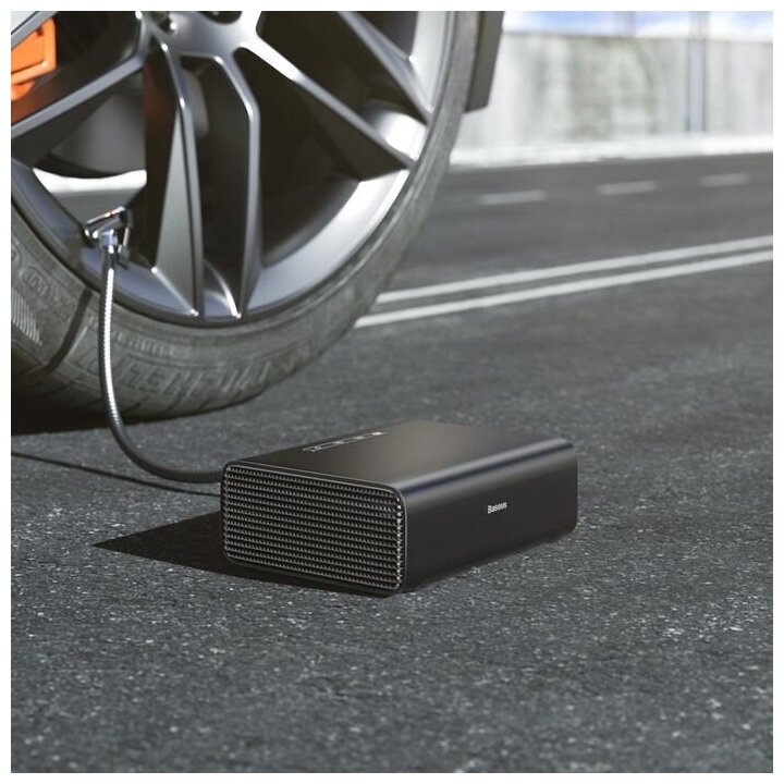 Насос Baseus Smart Inflator Pump Black — фото 1