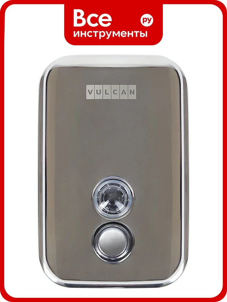 Дозатор для жидкого мыла VULCAN 06-500А, нержавеющая сталь, антивандальный, хром