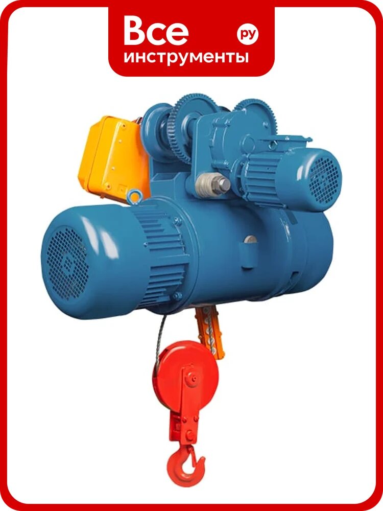 Электрическая таль GEARSEN CD канатная, CD 1,0т х 9м 380В GCD 1090