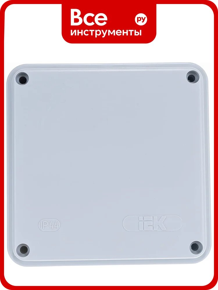 Распаечная коробка IEK UKO11-100-100-050-K41-44, для открытого монтажа, IP44