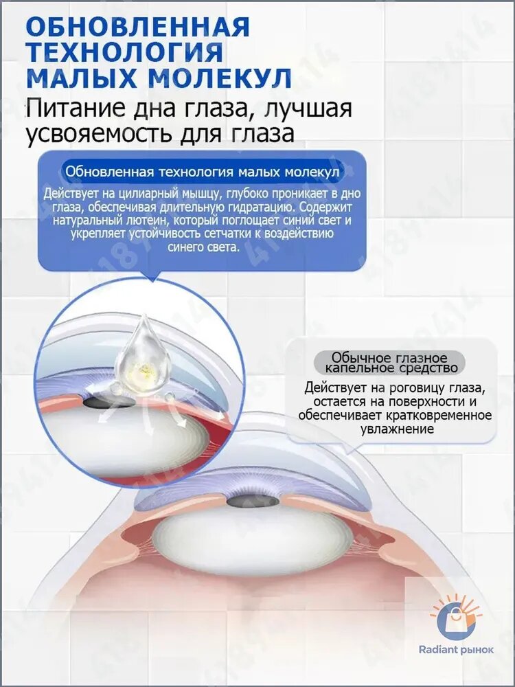 Глазные капли Ястреб от нечеткости зрения и сухости глаз