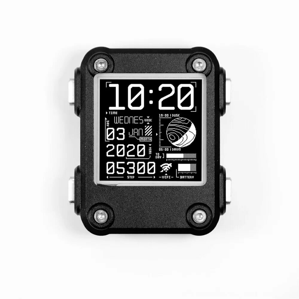 Watchy V2.0 PLUS Программируемые электронные часы на базе ESP32 с полностью открытым исходным кодом.