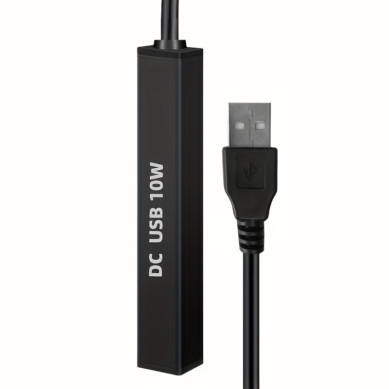 USB-нагреватель для аквариума с автоматическим контролем температуры, быстрый нагрев, защита от перегрева, низковольтный, 10 Вт, для аквариумов объемом 0.53-1.06 галлона