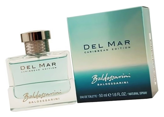 Baldessarini Del Mar Caribbean 50 мл - мужской аромат / Балдессарини Дель Мар Карибиан