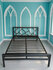 Кровать LOFT Mebel Цезарион, металл, 160x190, ортопедическая, черная