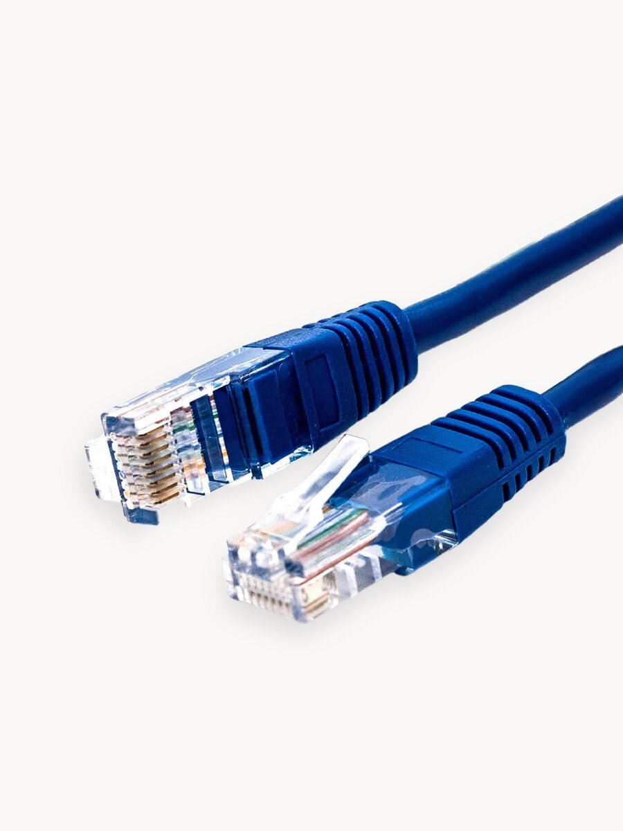 Кабель патч-корд U/UTP 5e кат. 1м Filum FL-U5-C-1M-BL