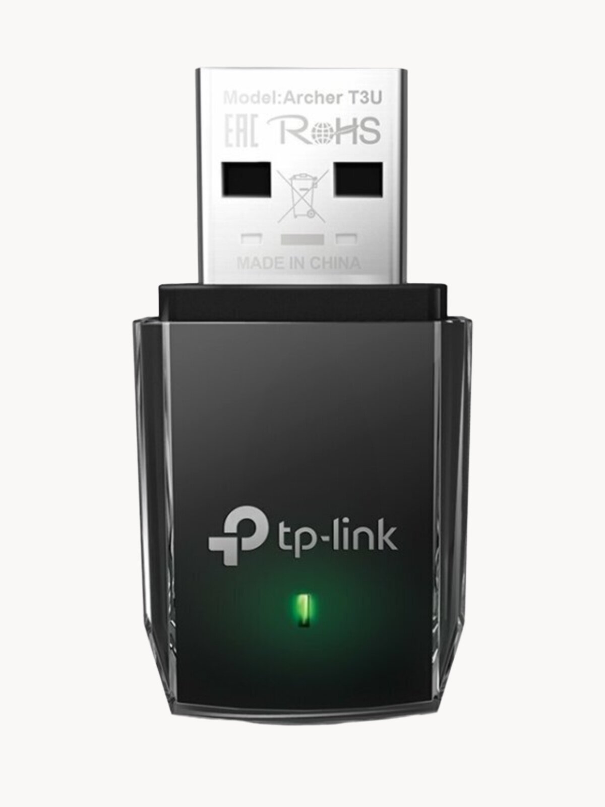Wi-Fi адаптер TP-Link Archer T3U, черный, 2.4ГГц / 5ГГц, 1300 Мбит/с