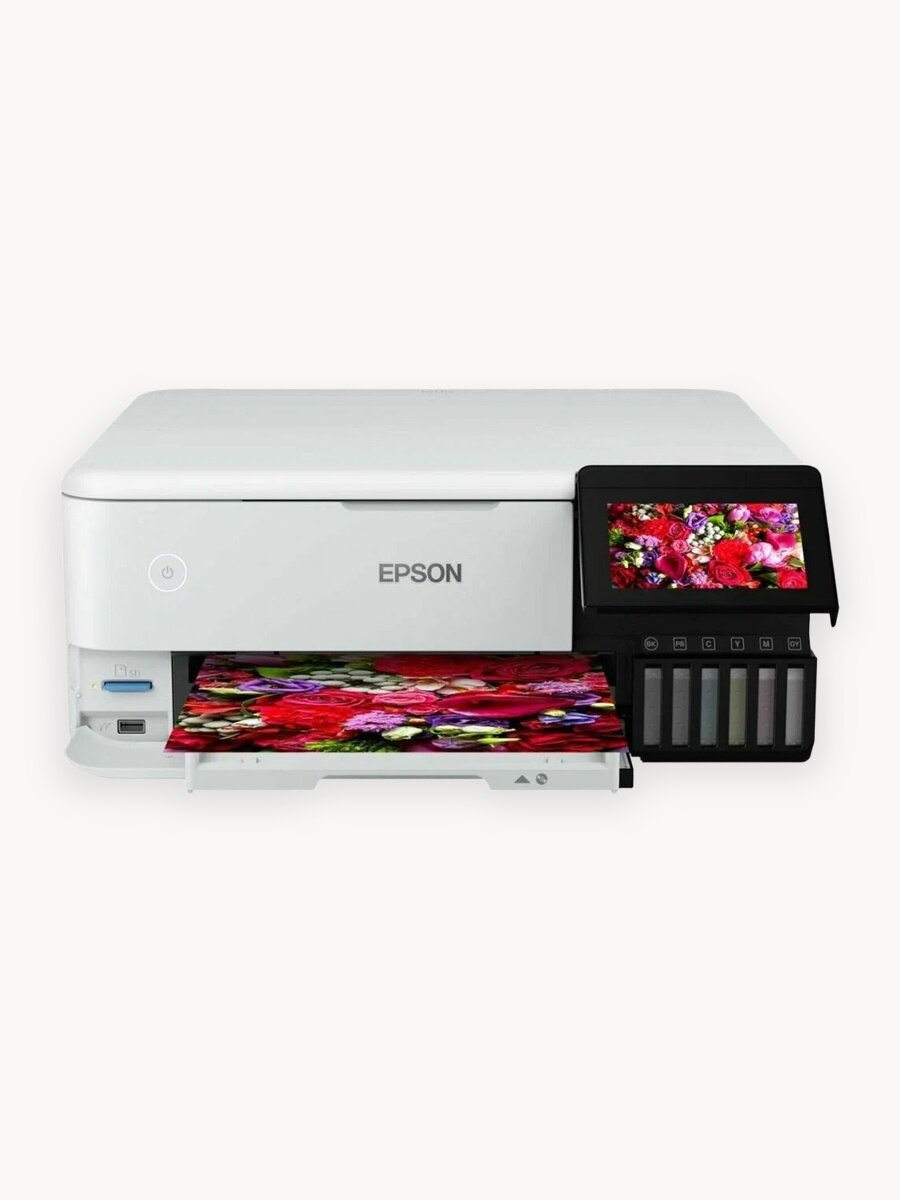 МФУ 3в1 Epson L8160 (C11CJ20404) цветной струйный принтер с СНПЧ, Wi-Fi, автодуплексом, сканером и копиром