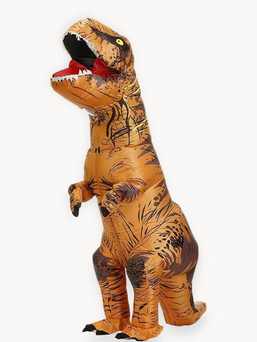 Костюм Динозавра Надувной Детский Взрослый / Костюм карнавальный