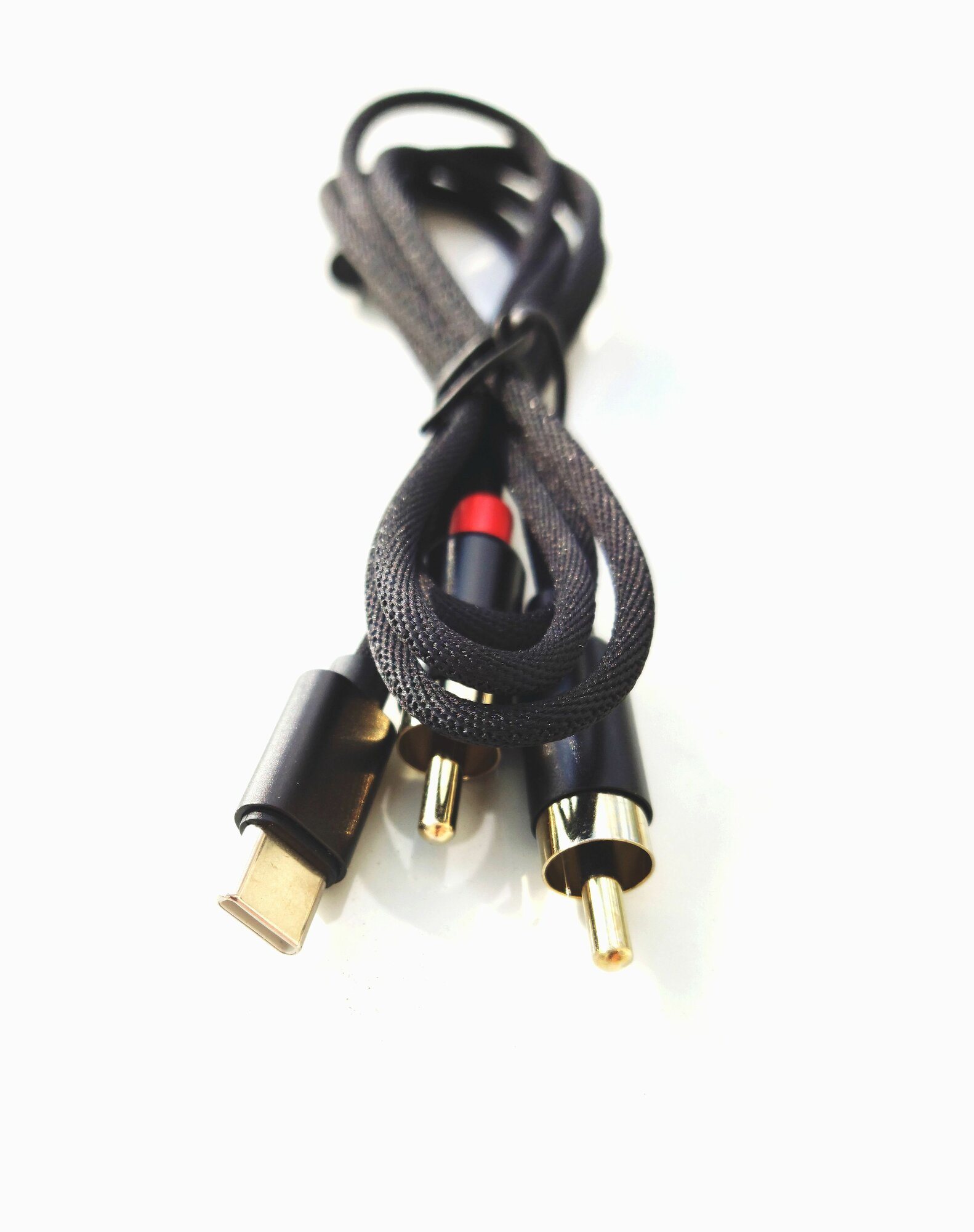 Шнур / Кабель 2AV USB Type-C / Тюльпаны — фото 1