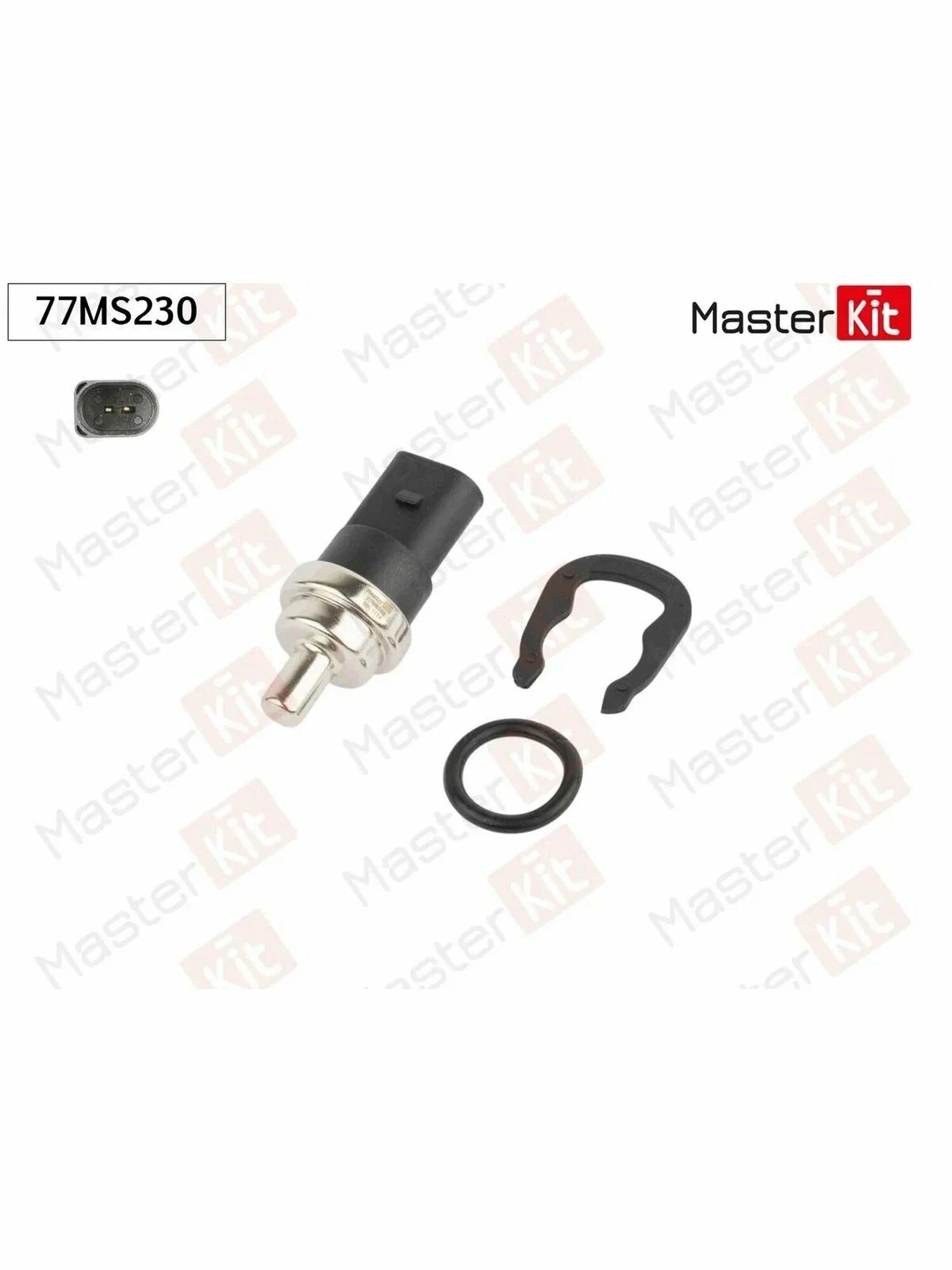 Датчик, температура ОЖ AUDI/VW 1.9TDi-3.0TDi 03->, MASTERKIT, 77MS230