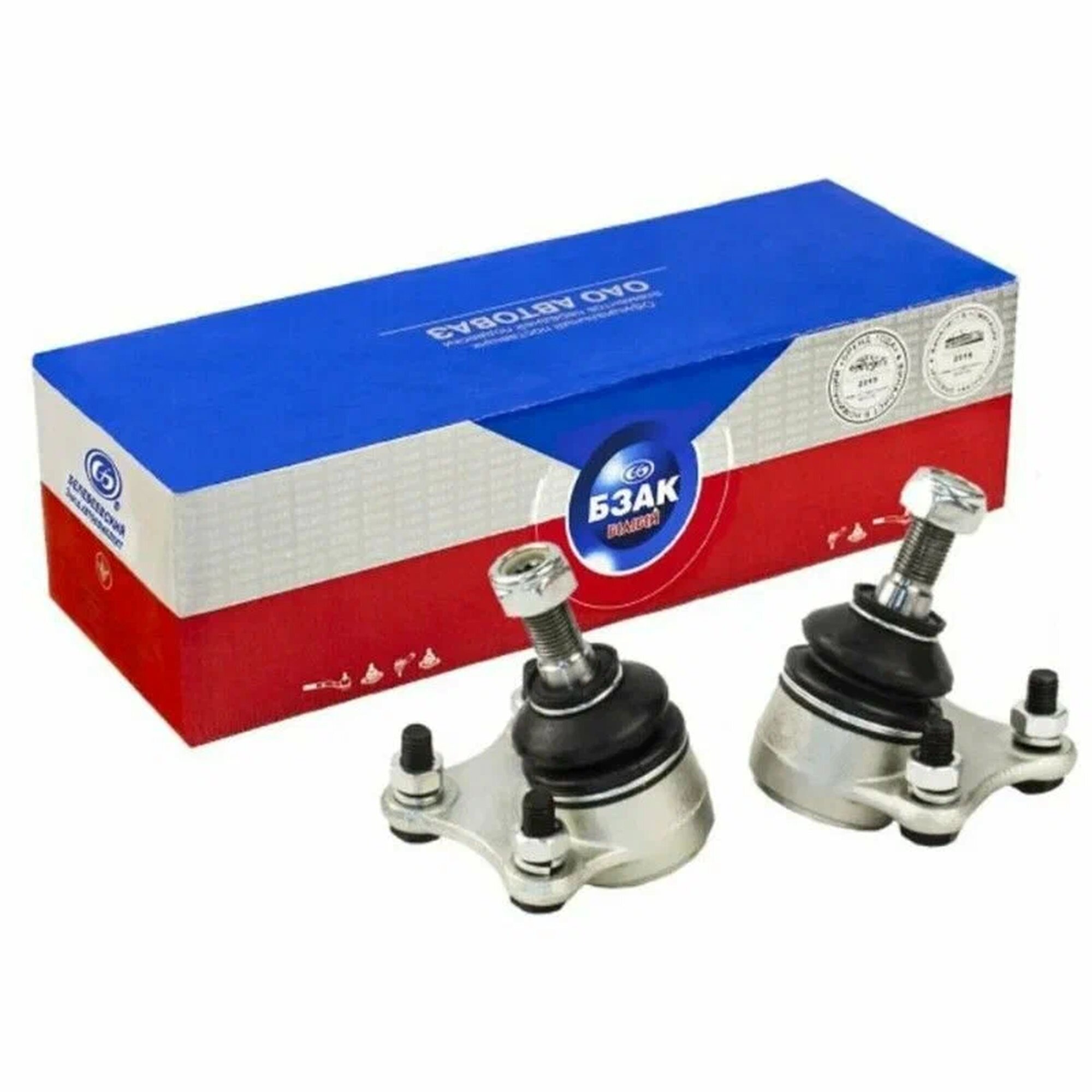 Комплект шаровых опор с крепежом для а/м LADA Vesta, BZAK 906697 (2 штуки)