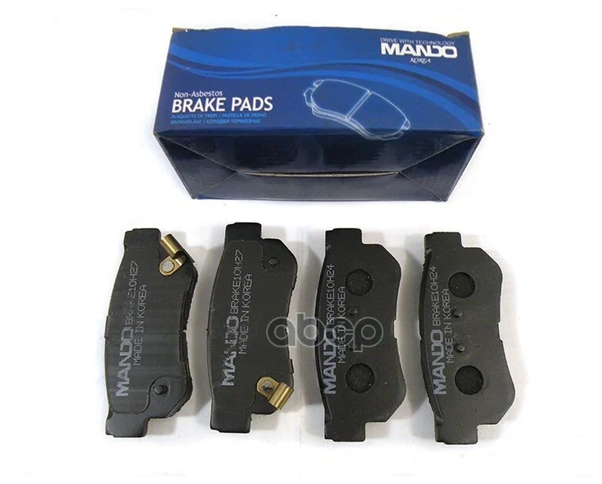 Колодки тормозные MANDO MPH18 для Hyundai Grandeur, Sonata, Elantra, Getz
