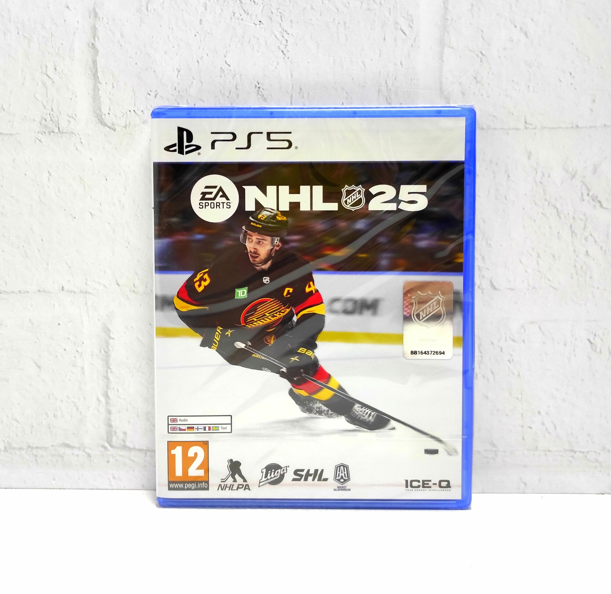 NHL 25 НХЛ 2025 Английский язык PPSA 18744 Видеоигра на диске PS5